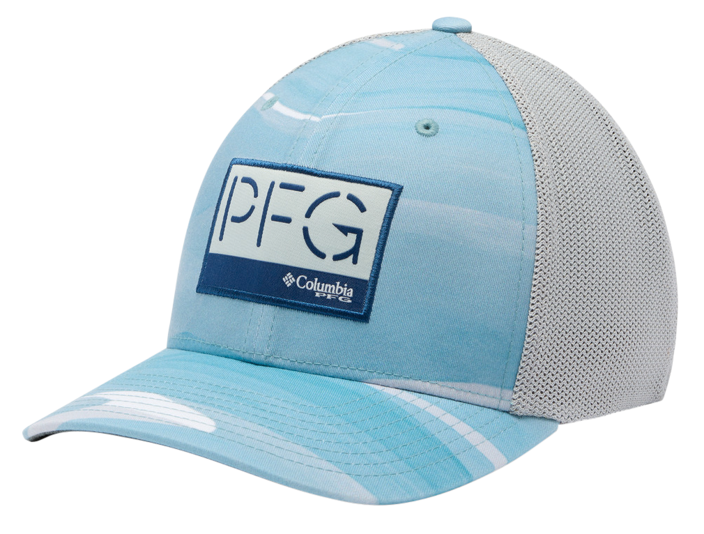 Columbia PFG Spaced Logo Mesh Ball Cap | Mack's Prairie Wings